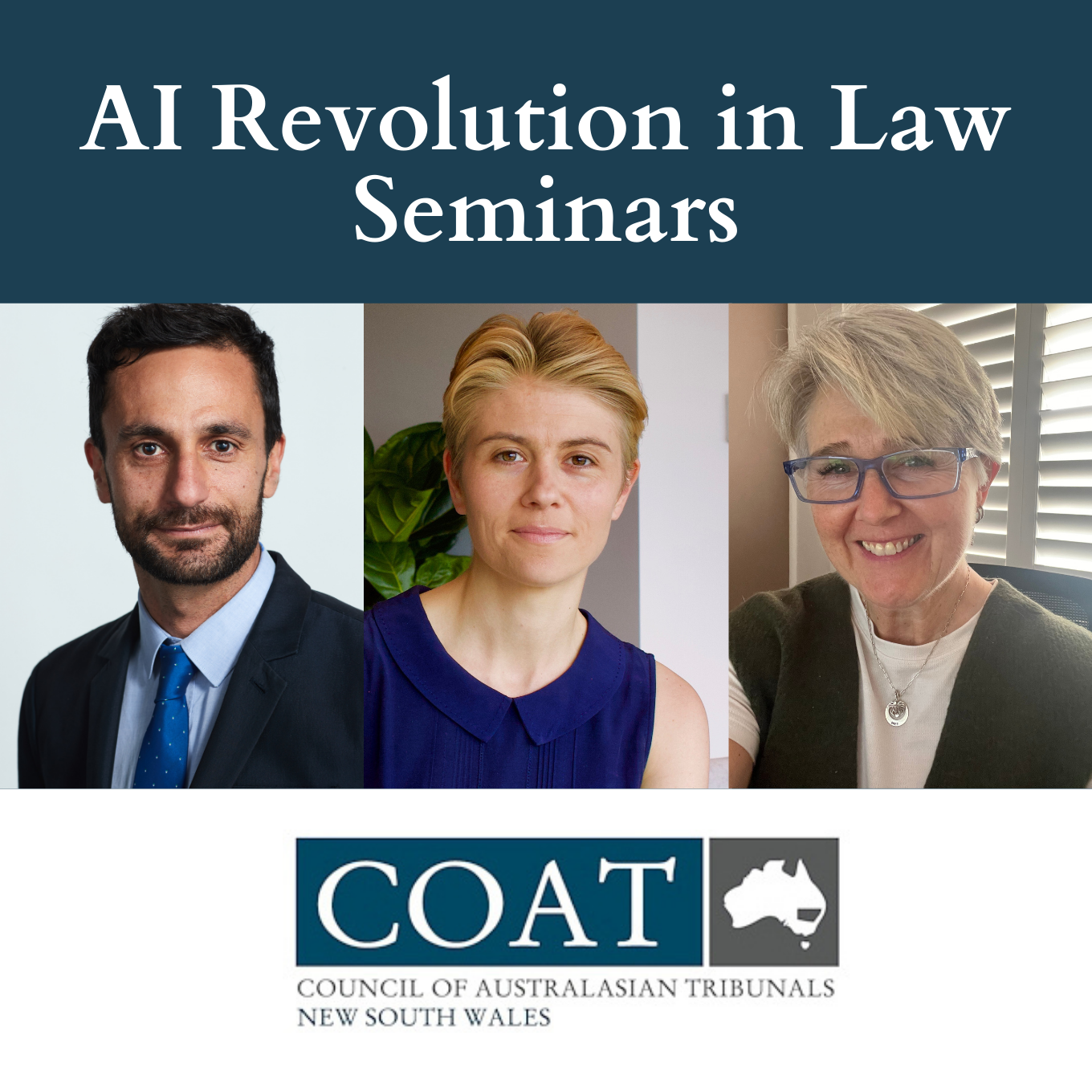 AI Revolution in Law seminars - Council of Australian Tribunals Inc